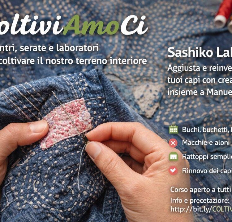 Coltiviamoci: Sashiko Lab - Transacqua